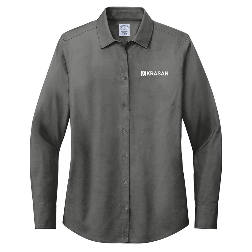 Brooks Brothers® Women’s Wrinkle-Free Stretch Pinpoint Shirt – Krasan ...