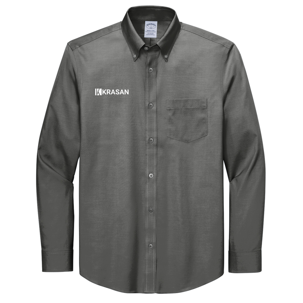 Brooks Brothers® Wrinkle-Free Stretch Pinpoint Shirt – Krasan ...